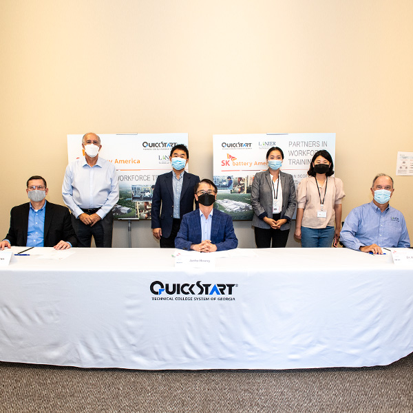 SK battery America partners with Georgia Quick Start and Lanier ...